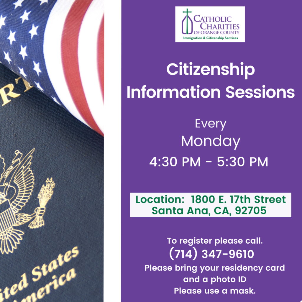 Immigration & Citizenship Services – Catholic Charities of Orange County