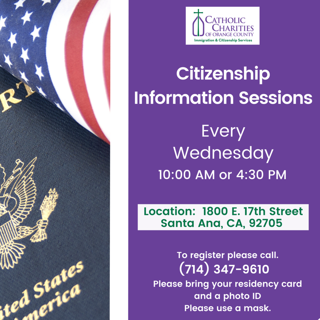 Immigration & Citizenship Services – Catholic Charities of Orange County